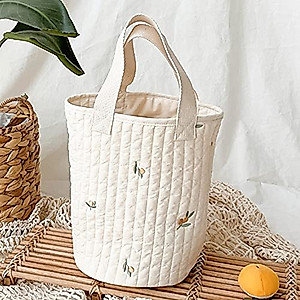 JENPECH Diaper Caddy Organizer - Large Portable Nursery Storage Bin and Car Travel Organizer - Portable Baby Changing Organizer Hanging Storage Caddy 6