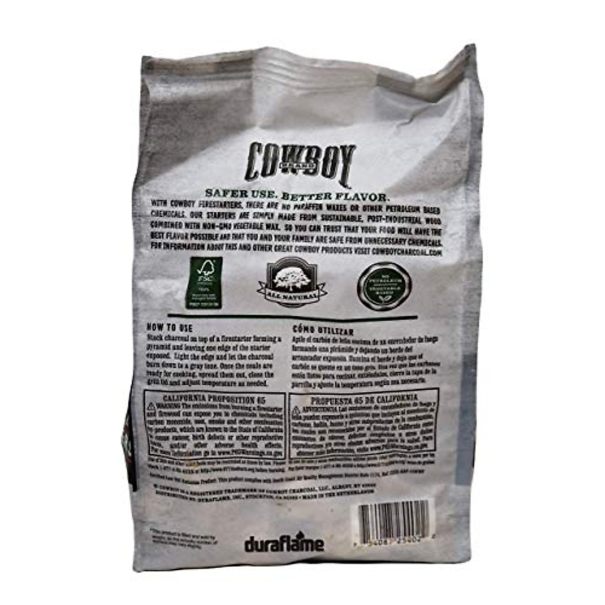 Cowboy Wood Wool 20 Pack Firestarters, Quantity 1