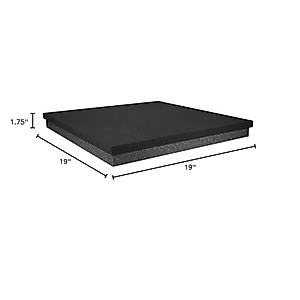Rockville Isolation Platform Acoustic Riser Pad for 10"/12" Subwoofers, (Iso 10-12)