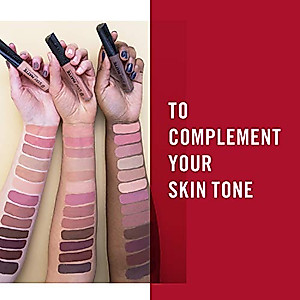 Rimmel London Stay Matte Liquid Lip Color with Full Coverage Kiss-Proof Waterproof Matte Lipstick Formula that Lasts 12 Hours - 723 Trouble Maker, .21oz