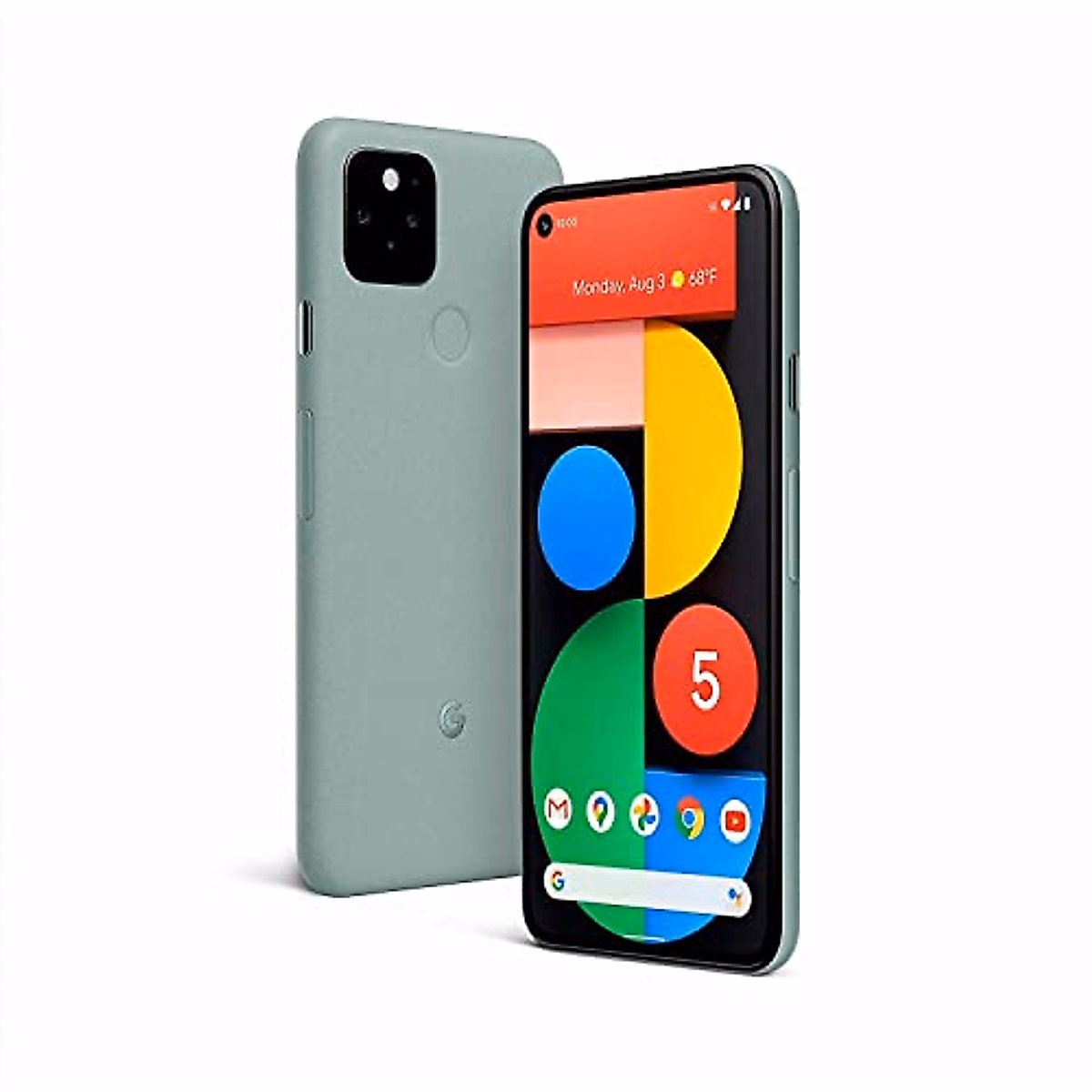Google Pixel 5 - GD1YQ - 128GB - Green - (AT&T) (Renewed)