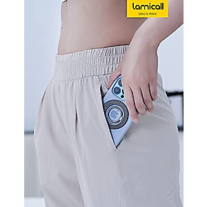 Lamicall Magnetic Phone Ring Holder for MagSafe, Magnet Finger Ring Grip Stand Holder,Compatible with iPhone 14 Plus 13 12, Pro, Pro Max, Mini, Mag safe Accessories, Misty Black