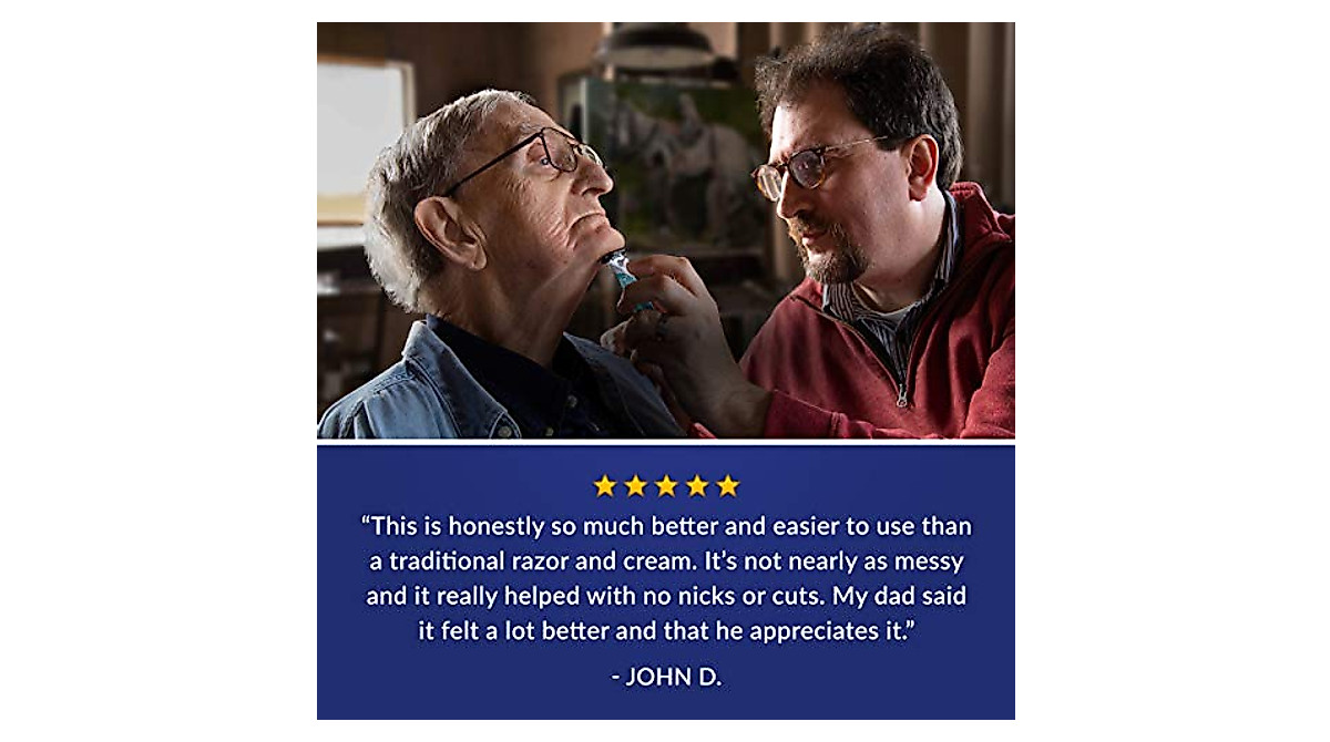 Gillette TREO: Easy, Mess-Free Shaving for Caregivers