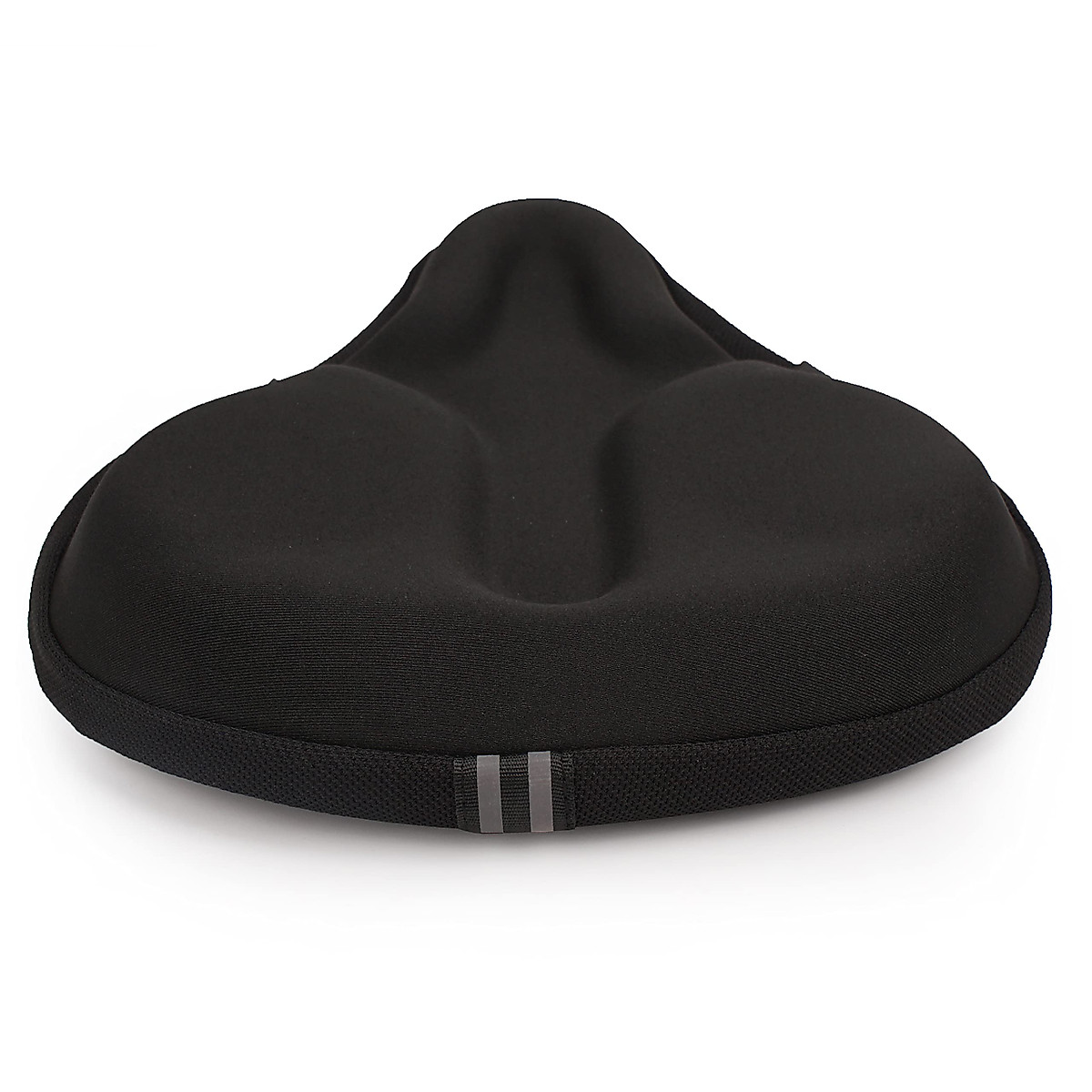 HENGHENG Bike Seat Cover Gel Memory, Oversize Soft Comfort Bike Seat Cushion, Fits Spin, Exercise, Stationary, Cruiser Bikes, Soft, Indoor Cycling, for Women Men Comfortable Bike Seat Cover