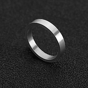 ECSiNG 10PCS Bicycle Chainring Bolt Spacers Washer Aluminum Alloy Double Ring to Single Gasket for Bike Headset Chainwheel Chainring 2mm Thickness 10mm Inner Diameter