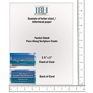 JBH Creations Share a Verse Bible Cards with Full Scripture - Pack of 48