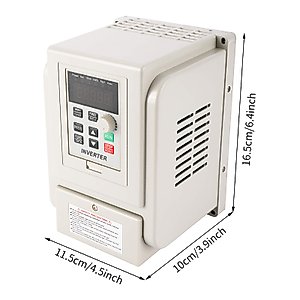 AC220V 8A 1.5KW Variable Frequency Drive Converter Speed Controller Converter