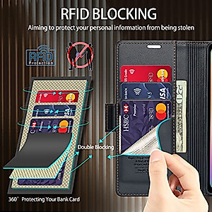 Samsung Galaxy S20 FE 5G Wallet Case,Magnetic Stand Flip Protective Leather Case Purse Style with RFID Blocking Card Holder Case Wallet for Samsung Galaxy S20 FE 5G 6.5 inch (Fashion Purple)