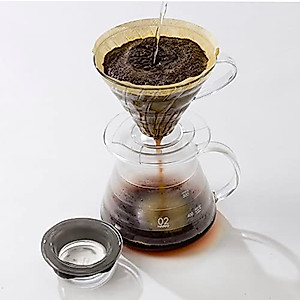 Hario V60 Plastic Coffee Dripper, Size 03, Clear