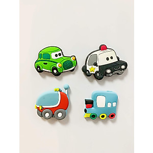 VLOOK Fridge Magnets for Kids Cartoon Car Magnetic Toys Baby Refrigerator Magnets for Whitboard Noticeboard