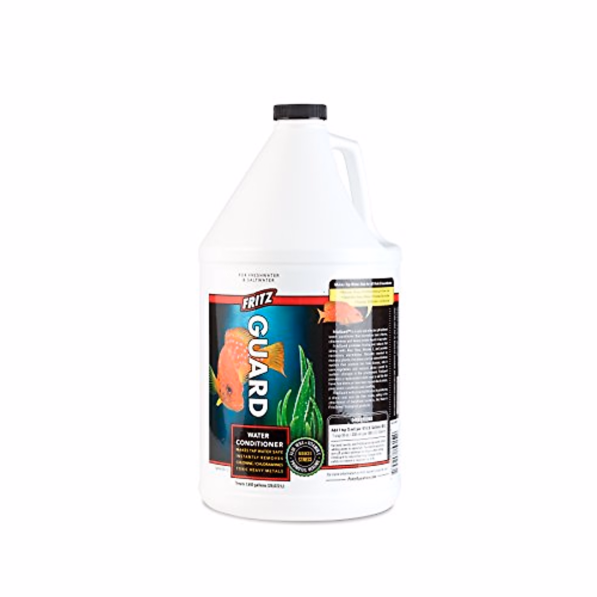 Fritz Aquatics 80257 Fritzguard Water Conditioner/Dechlorinator for Fresh & Salt Water Aquariums, 1 Gallon