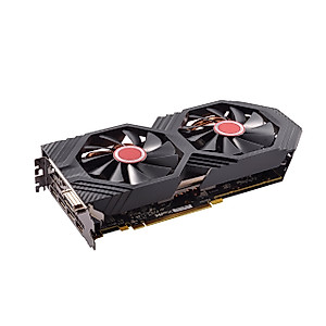 XFX Radeon RX 580 GTS XXX Edition 1386MHz OC+, 8GB GDDR5, VR Ready, Dual BIOS, 3xDP HDMI DVI, AMD Graphics Card (RX-580P8DFD6) (Renewed)