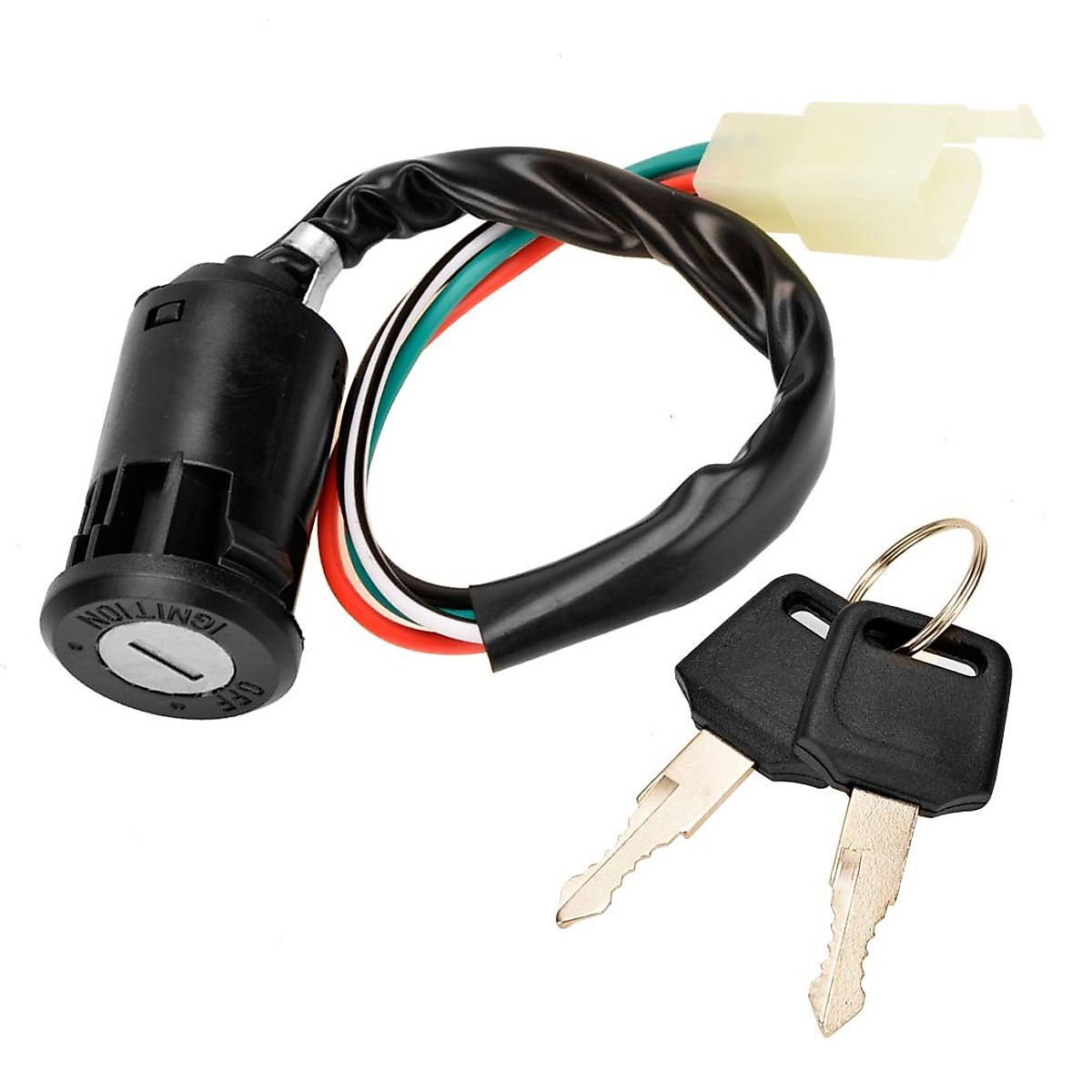 4 Pin Ignition Key Switch 4 Wire for Sunl Roketa Kazuma Chinese Made 50cc 70cc 90cc 110cc 125cc Quad ATV Dirt Bike Pocket Bike 4 Wheels Parts