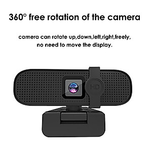 Sanpyl 4K USB Computer Web Camera with Autofocus for Gaming Video Recording, Plug and Play Webcam