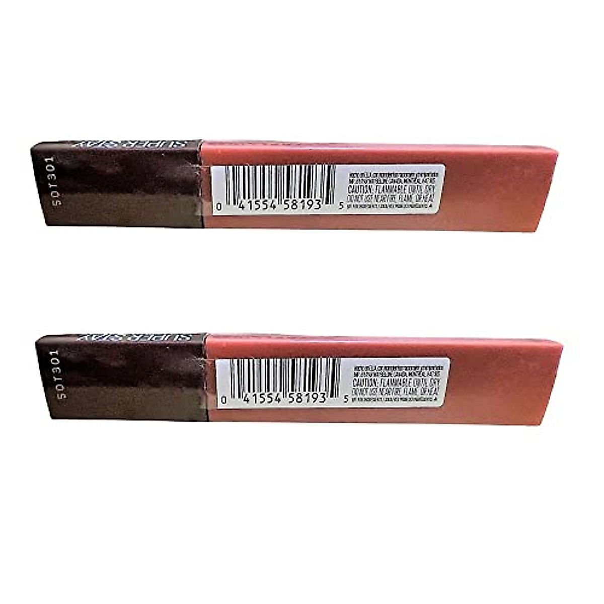 Maybelline York Pack of 2 SuperStay Matte Ink Liquid Lipstick, Caramel Collector # 265, 0.17 Fl Oz (Pack of 2)