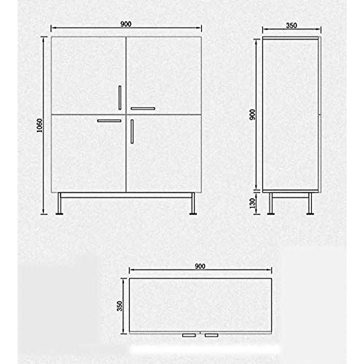 N/A Fashion Shoe Cabinet Simple Small Apartment Living Room Storage Creative Large Capacity