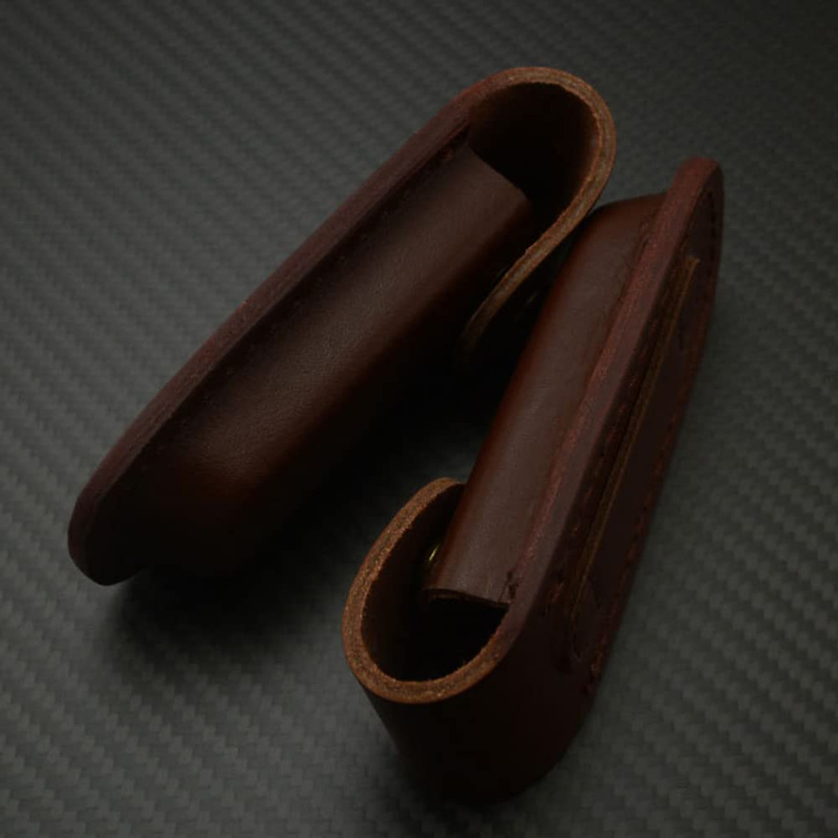 5 inches Real Leather Knife Sheath Folding Pocket Knife Pouch Holster for 5" Folding Tool 4 3/4" Multl-Tool Accessory