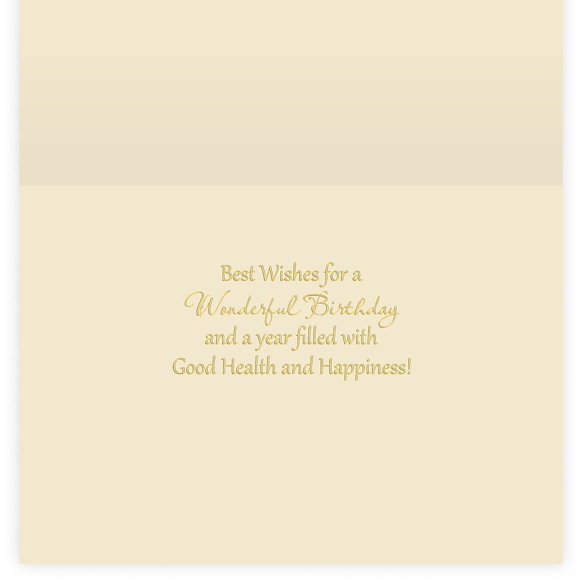The Gallery Collection, 1 Count Card Pack, Birthday Card with Pearl Lined Envelope (Classically Elegant Birthday)