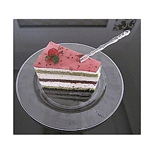 1Pack(300pcs) Disposable Plastic Fruit Forks, Forks Bistro Cocktail Forks Tasting Appetizer Forks Set Mini Cake Forks (Fruit-Fork) (plastic)