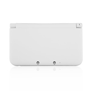 ZPSHYD Full Housing Case, Full Housing Case Cover Shell with Buttons Replacement Part for 3DS XL Game (White)