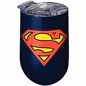 Spoontiques Superman Logo Stainless Tumbler