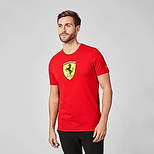 Scuderia Ferrari F1 Men's Puma Large Logo T-Shirt (XS, Red)