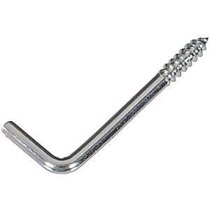 Hardware Essentials 320498 (0.080-inch x 1-inch) 100 Pack Square Bend Hook, 0.080 Inch x