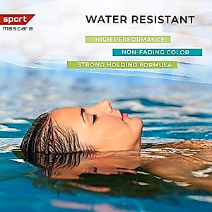 Sports Cosmetics, Sports Mascara, Long Lasting Eyelash Colorant, Black