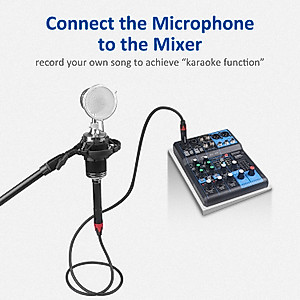 DREMAKE 6.35mm 1/4'' TRS to XLR Male 50FT, 1/4-Inch TRS Male to XLR 3-Pin Male Balanced TRS Cable, TRS 1/4 Inch to XLR Male Audio Stereo Mic Cable for Pro Audio Mixer Microphone XLR to TRS Patch Cord