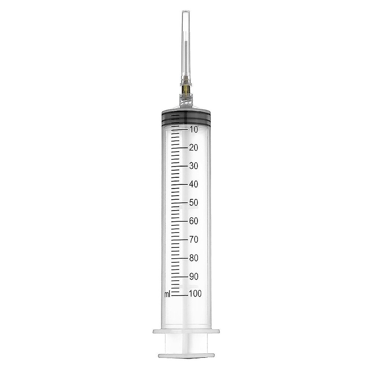 8 Pack 100ml Syringes with 14G 4.0" 3.0'' 2.0" 1.0'' Blunt Tip Needles and Storage Caps(Luer Lock), Plastic Reusable Syringe for Glue Applicator, Oil Dispensing Multiple Uses