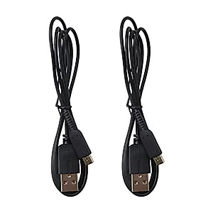 BLUE ELF 2-Pack USB Charger Charging Cable Cord Replacement for NES 3DS 2DS DSi 3DSXL 2DSXL DSiXL NDSi, US Ship