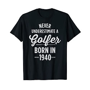 83 Year Old Golfer: Golfing Golf 1940 83rd Birthday T-Shirt