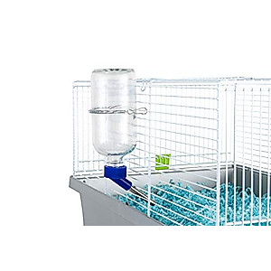 Lixit Glass Bottles for Dwarf Rabbits, Gerbils, Hamsters, Ferrets, Guinea Pigs, Chinchillas, Rats. Hamsters and Other Small Animals. (8 oz)