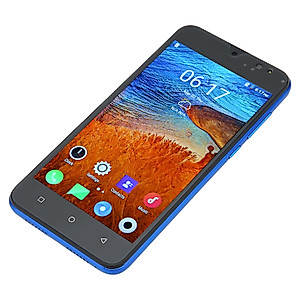ANGGREK Nowa8 Pro 5.5 Inch Smartphone Android 10 4GB RAM 32GB ROM 16MP Rear 8MP Front Camera 100‑240V (Blue)