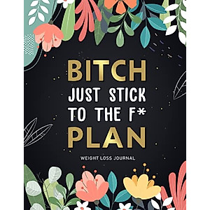 Weight Loss Journal for Women: Cute Food and Fitness Journal for Women | Motivational Diet and Exercise Planner | Daily Workout Program for Women