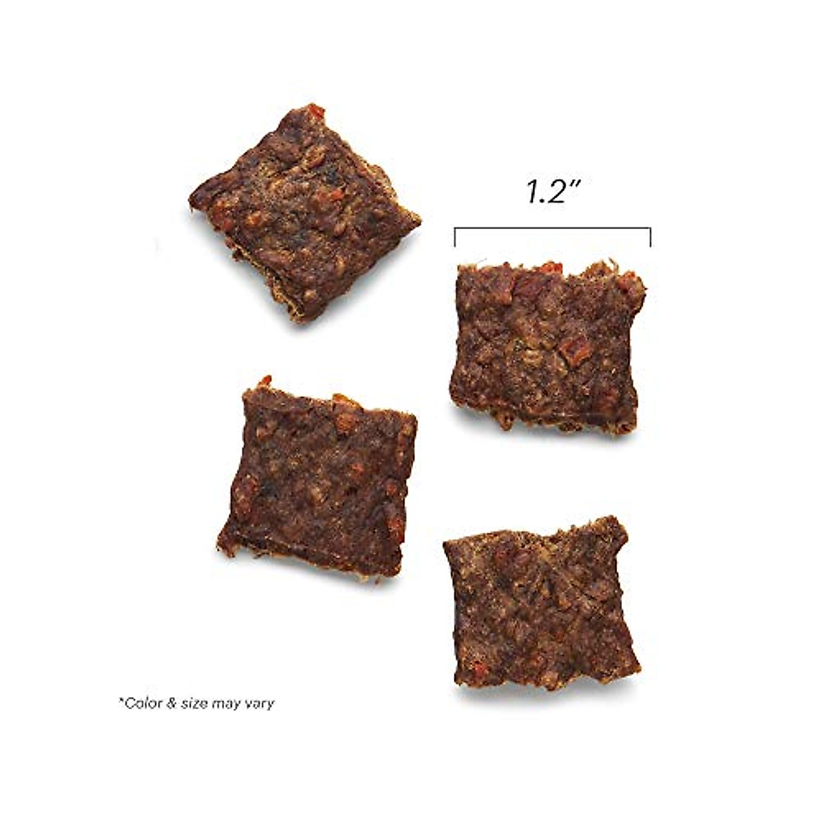 The Honest Kitchen Jerky Harvest Mini Bars: Beef Recipe With Carrots & Apples, 4 oz Bag