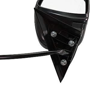 Kool Vue Passenger Side Power Heated Mirror for Nissan Rogue 2016-2017 With Signal Light Paintable