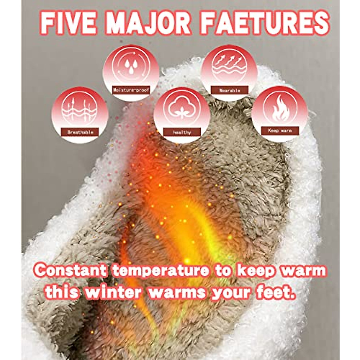 PLMOKN Smile Face Slippers,Retro Soft Plush Lightweight House Slippers Slip-on Cozy Indoor Outdoor Slippers,Slip on Anti-Skid SoleWhite01 10-11Women/9-10Men