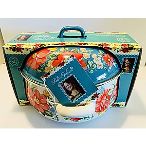 The Pioneer Woman Vintage Floral 4-Quart Dutch Oven