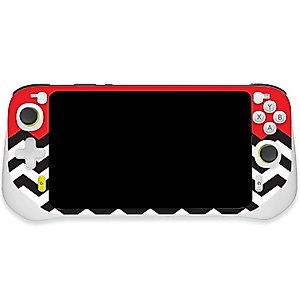 MightySkins Skin Compatible with Logitech G Cloud Gaming Handheld - Red Chevron | Protective, Durable, and Unique Vinyl Decal wrap Cover | Easy to Apply, Remove, and Change Styles | Made in The USA