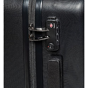 Sullen Blaq Paq Rhino Tattoo Lifestyle Art Travel Hard Shell Roller Luggage Bag - Black
