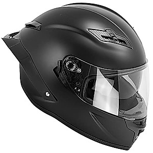 GDM Demon Motorcycle Helmet with Bluetooth Intercom - Tinted & Clear Shields - XL