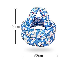 Baby Infant Toddler Helmet No Bump Safety Head for Crawling Infant Safety Helmet Adjustable Walking Baby Helmet +3pcs Baby Crawling Anti Slip Knee Pads for Age 6-36 Months