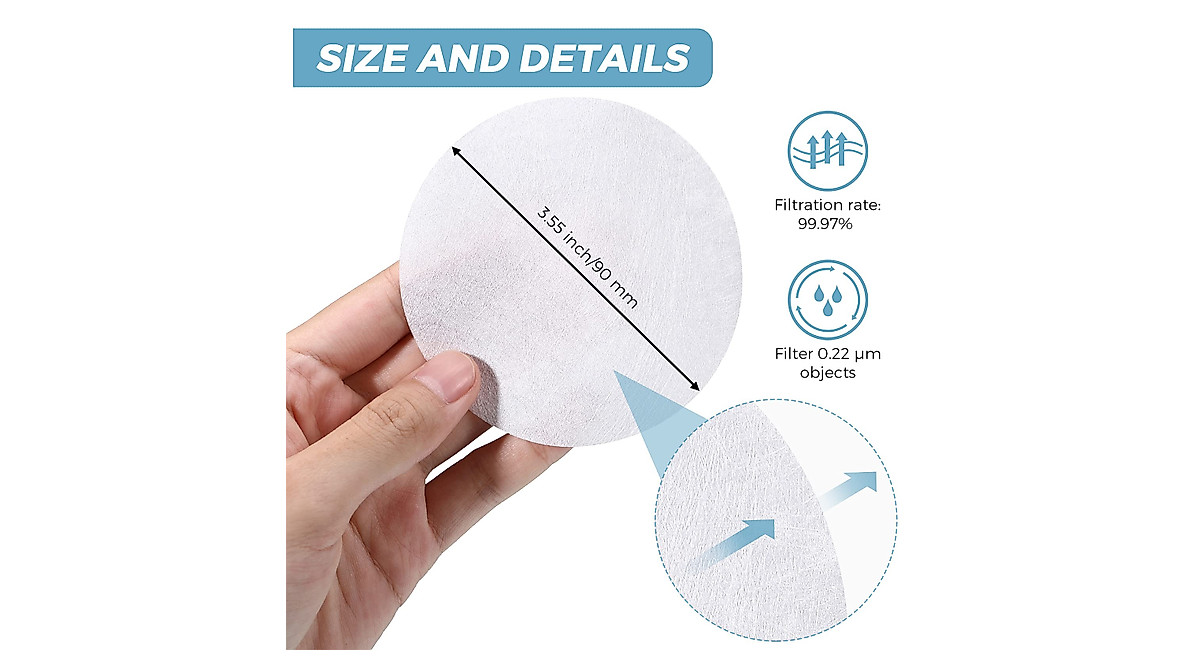 Zonon Synthetic Filter Paper Stickers - High Temp & High Pressure