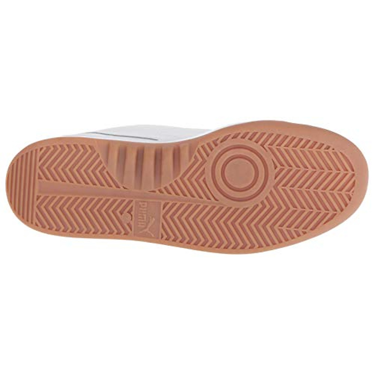 PUMA Women's CALI EXOTIC Sneaker, Whisper White-Puma White-Puma Team Gold, 7