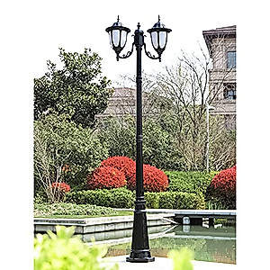 Enlylyog Fashion Retro Modern Home Villa Garden Lamp, Lawn Lamp, Street Lamp, Outdoor Lamp, Outdoor Lamp,European Garden Lamp,High Pole Street Lamp