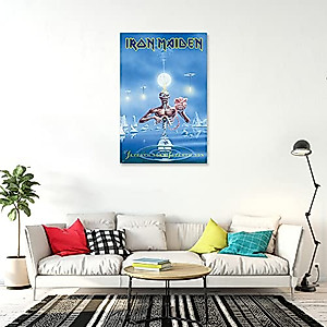 Iron Maiden - Music Poster (Seventh Son Of A Seventh Son - Album Cover) (Size: 24" x 36")