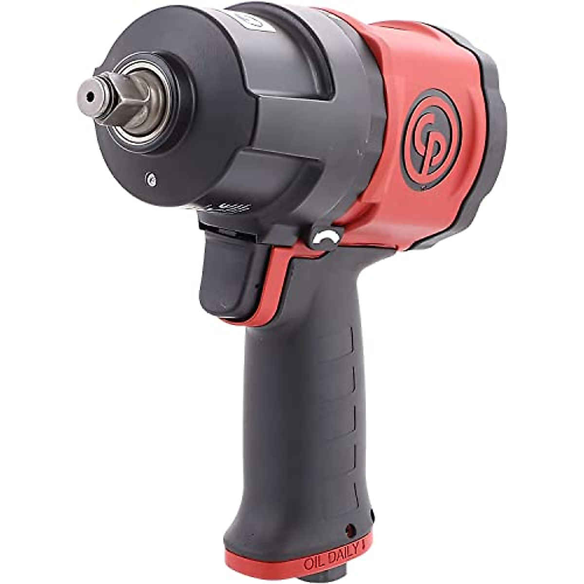Chicago Pneumatic CP7748 Air Impact Wrench (1/2 Inch), Air Impact Gun Industrial Repair & Assembly Tool, Pistol Handle, Twin Hammer, Max Torque Output 959 ft. lbf/1300 Nm, 7000 RPM