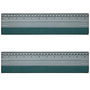 EHDIS Vinyl Squeegee Tool 2PCS Big Size 11.4 inch Felt Edge Vinyl Wrap Squeegee for Graphic Decal Wrapping Applicator Tool Car Film Wallpaper Installing Window Tint Tool Craft Scraper