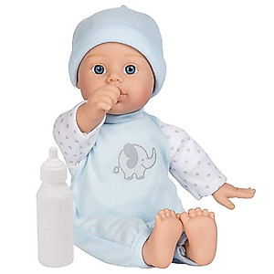 Adora Amazon Exclusive Sweet Babies Collection, 11” Soft and Cuddly Boy Baby Doll | Machine Washable, Birthday Gift For Ages 1+ - Baby Boy Peanut